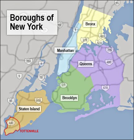 OLD NEW YORK: The Four Corners --- South --- Billops Point