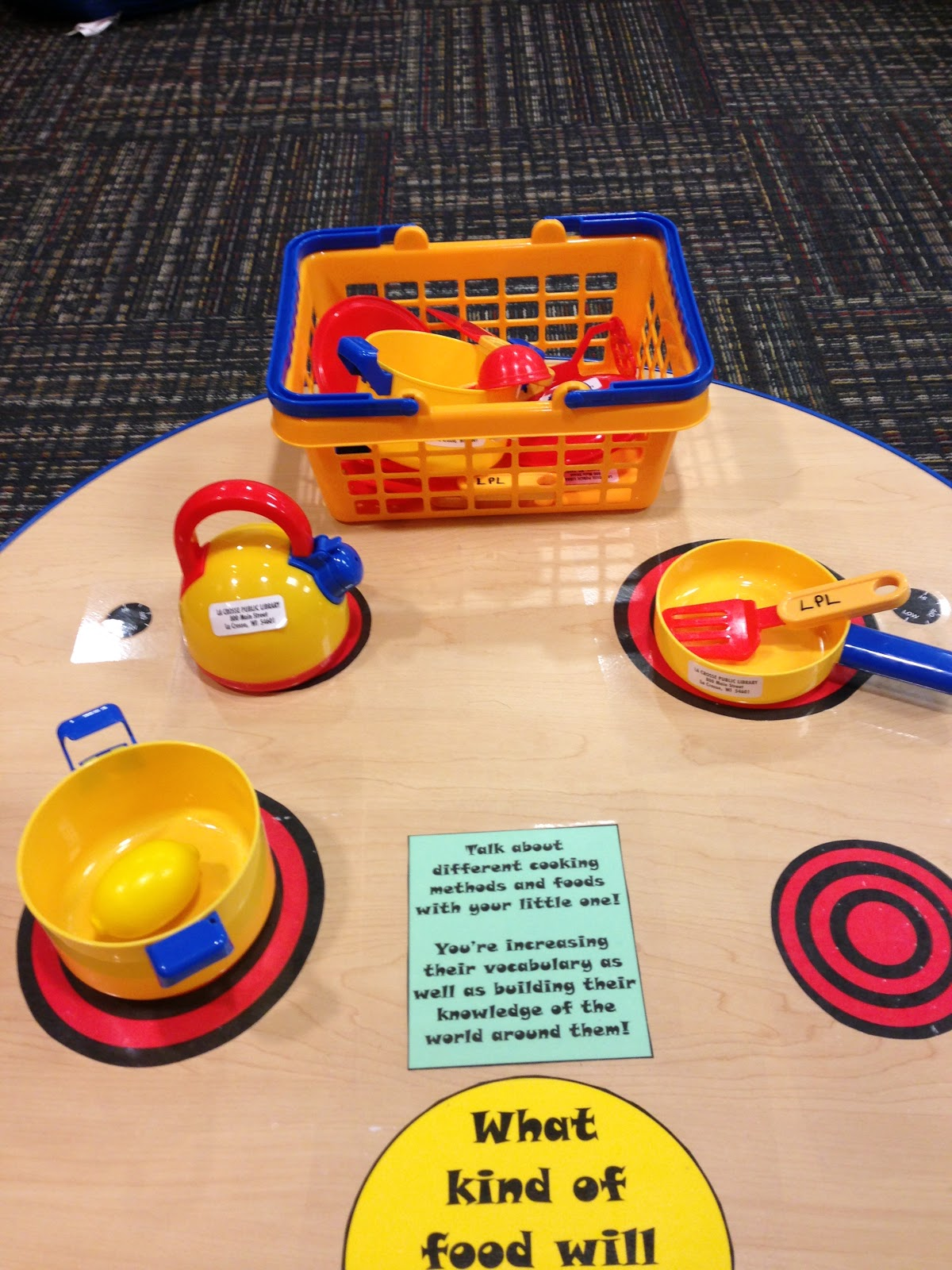 Reading With Red: Early Literacy Center– Stove Top Cooking