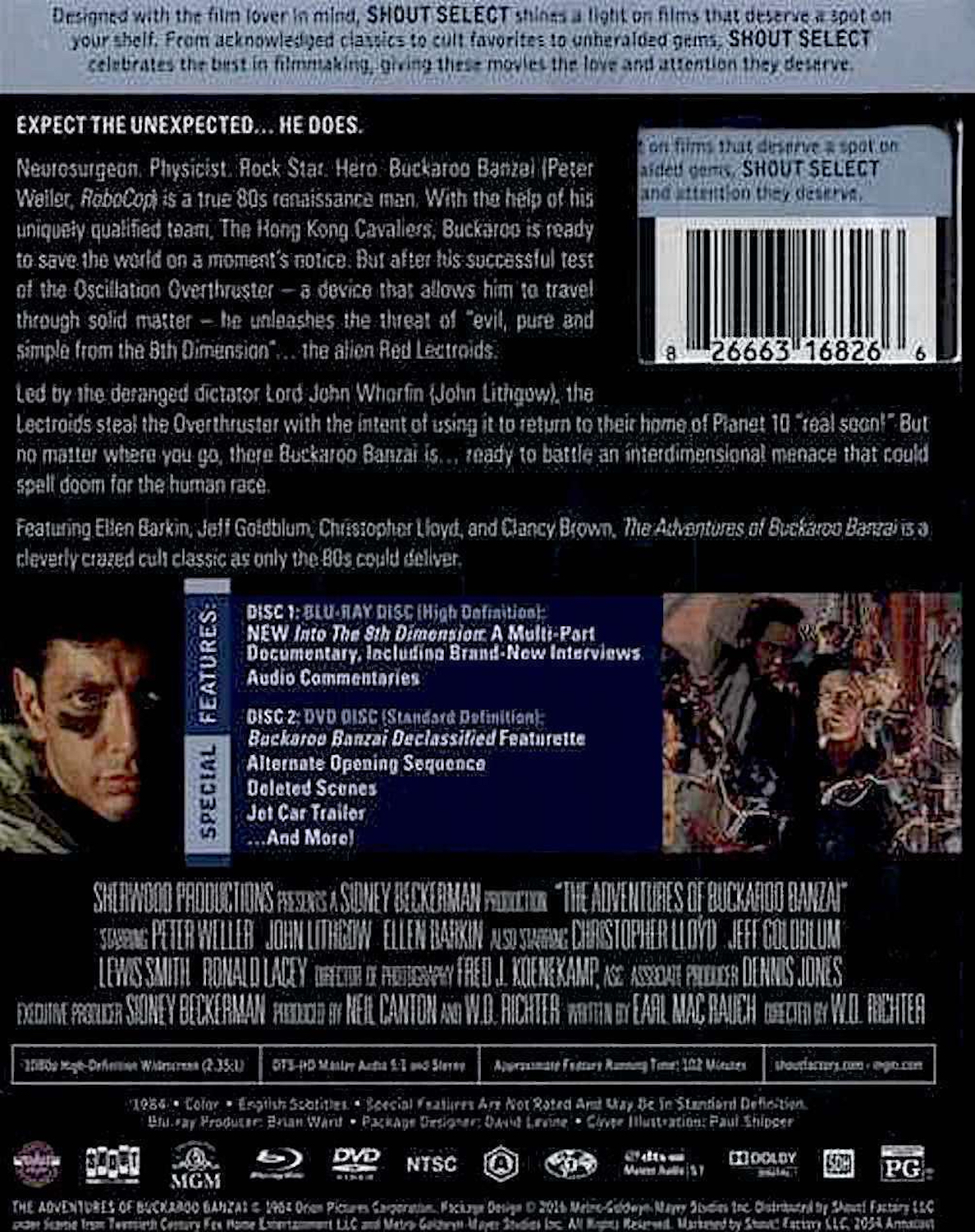 blu-ray and dvd covers: SHOUT FACTORY SHOUT SELECT BLU-RAYS: #1 THE ...
