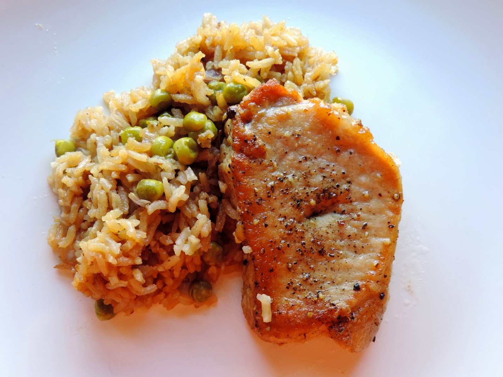 Baked Pork Chops and Rice - The Kitchen Wife