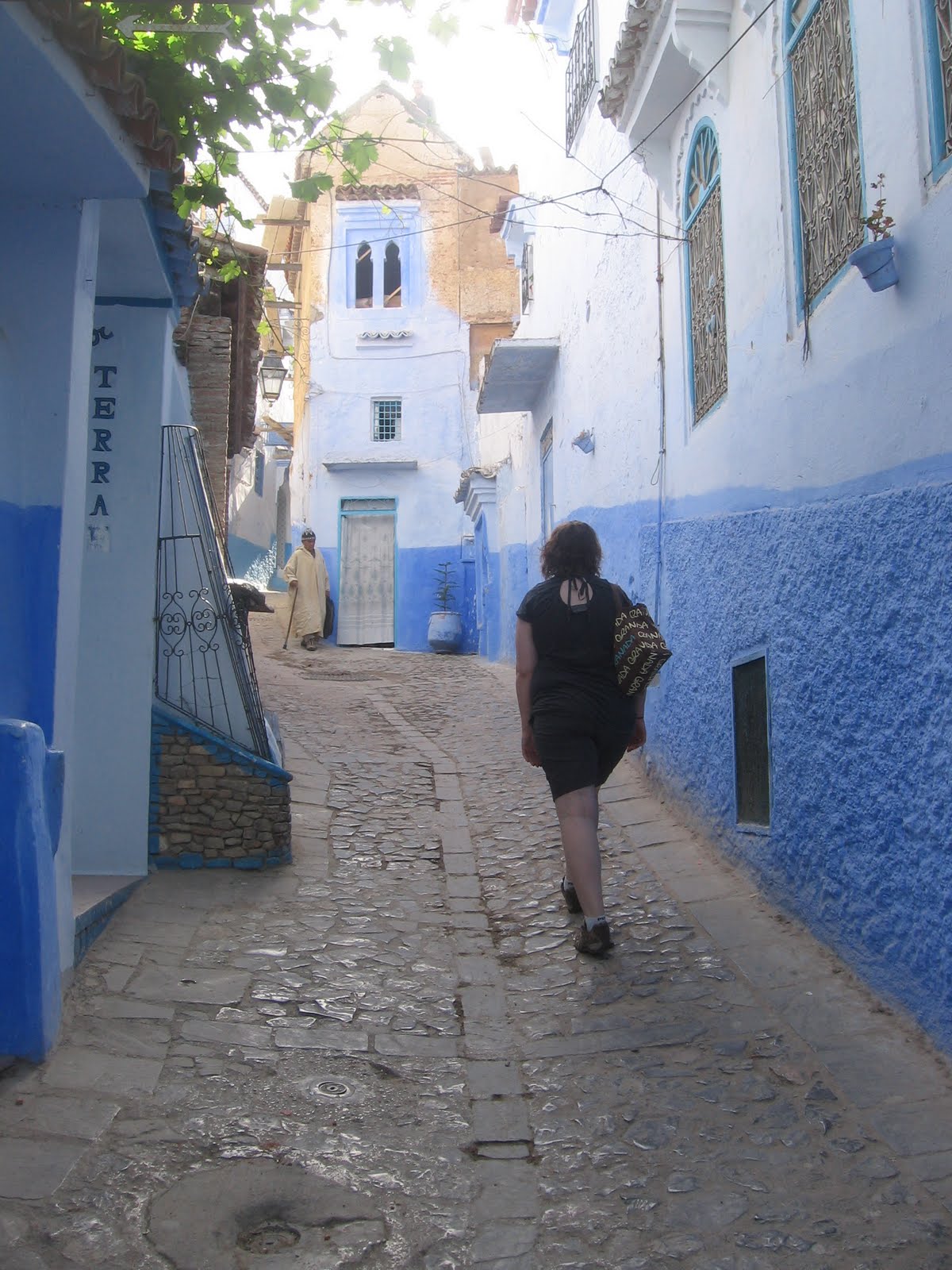 Kat's Backpack: Chefchaouen, Morocco (population 36,000)