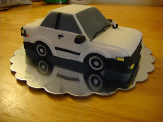Our Decorated Cakes and Cupcakes: Toyota Corolla Celica Car Cake