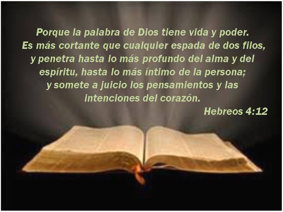 MINISTERIO KAIROS: HEBREOS 4:12