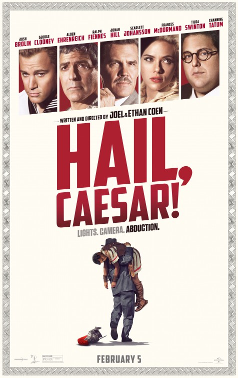 灣區影痴: Hail, Caesar! (2016)－Coen兄弟特殊風格的懷舊片