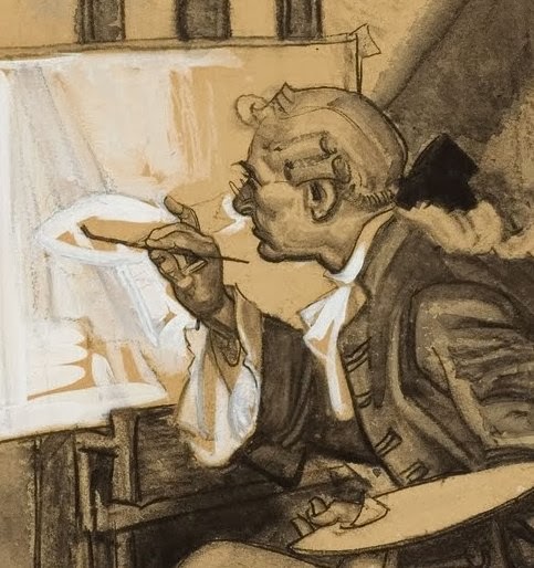 Garret's Drawing A Day Blog: DEAN CORNWELL