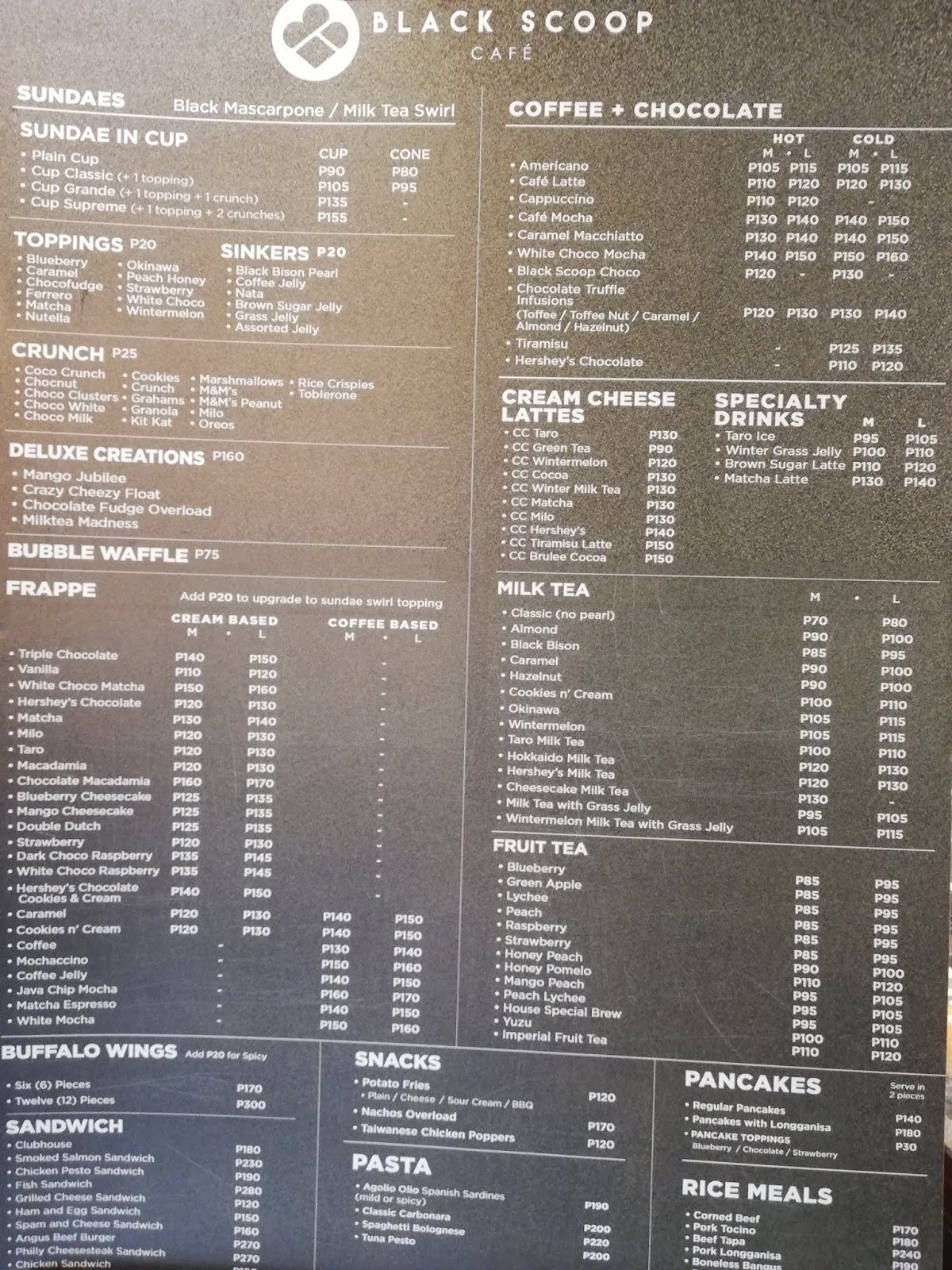 Buffet of blessings: Black Scoop Cafe on Manila's UN Avenue