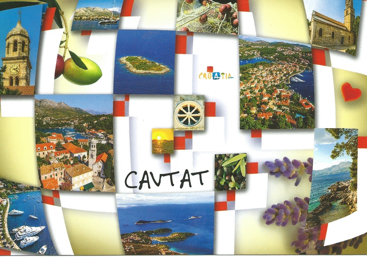 MY POSTCARD-PAGE: CROATIA ~ Cavtat
