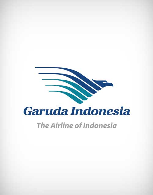 garuda indonesia airline vector logo
