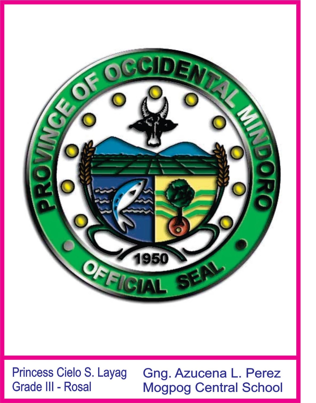 Mellec Computer Center Educational Blog: Simbolo o Sagisag ng Occ. Mindoro