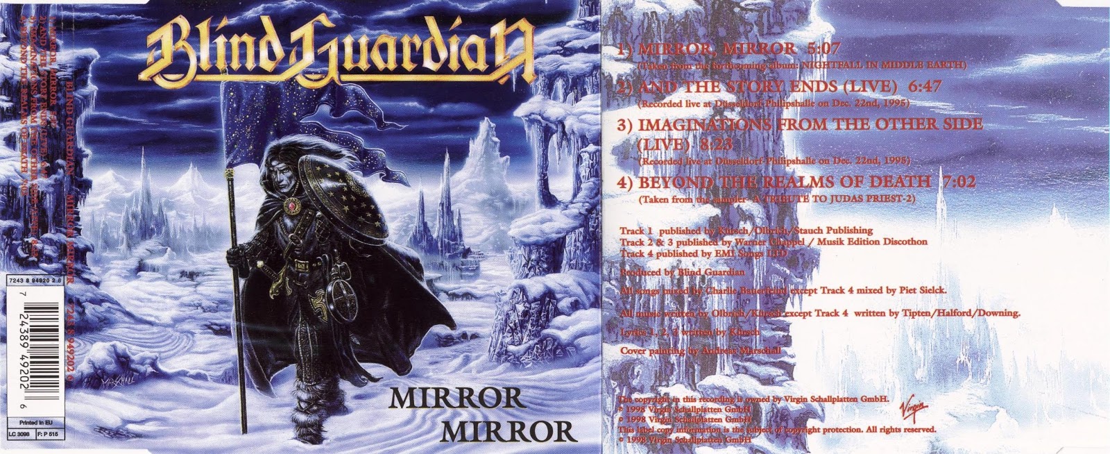 Cries from the Quiet World: Blind Guardian "Mirror Mirror (Single & Video)"