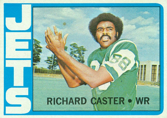 1972 Football Cards: New York Jets