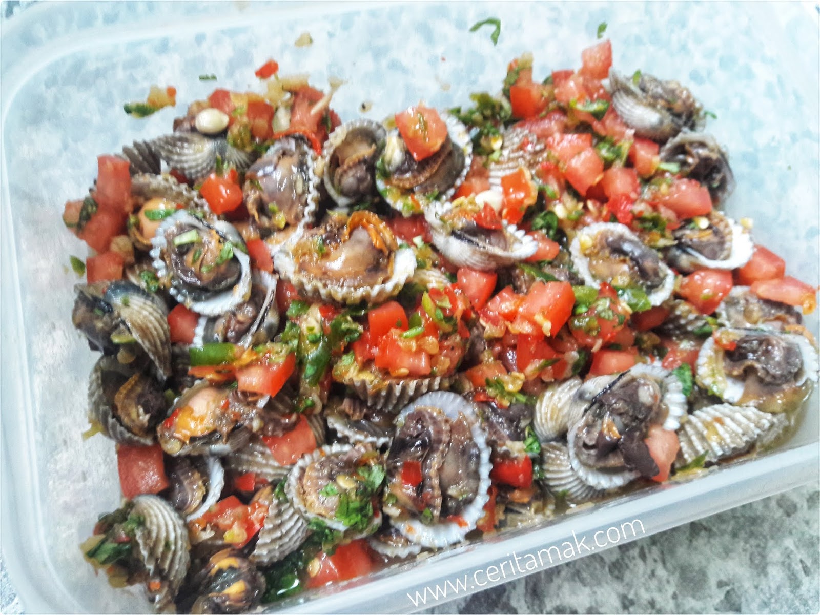 Resepi Kerabu Kerang Thailand Rasa Sekali Nak Lagi! - #CeritaMak