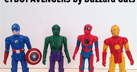 CYBOT AVENGERS by Buzzard Guts for Feb 24th Release!