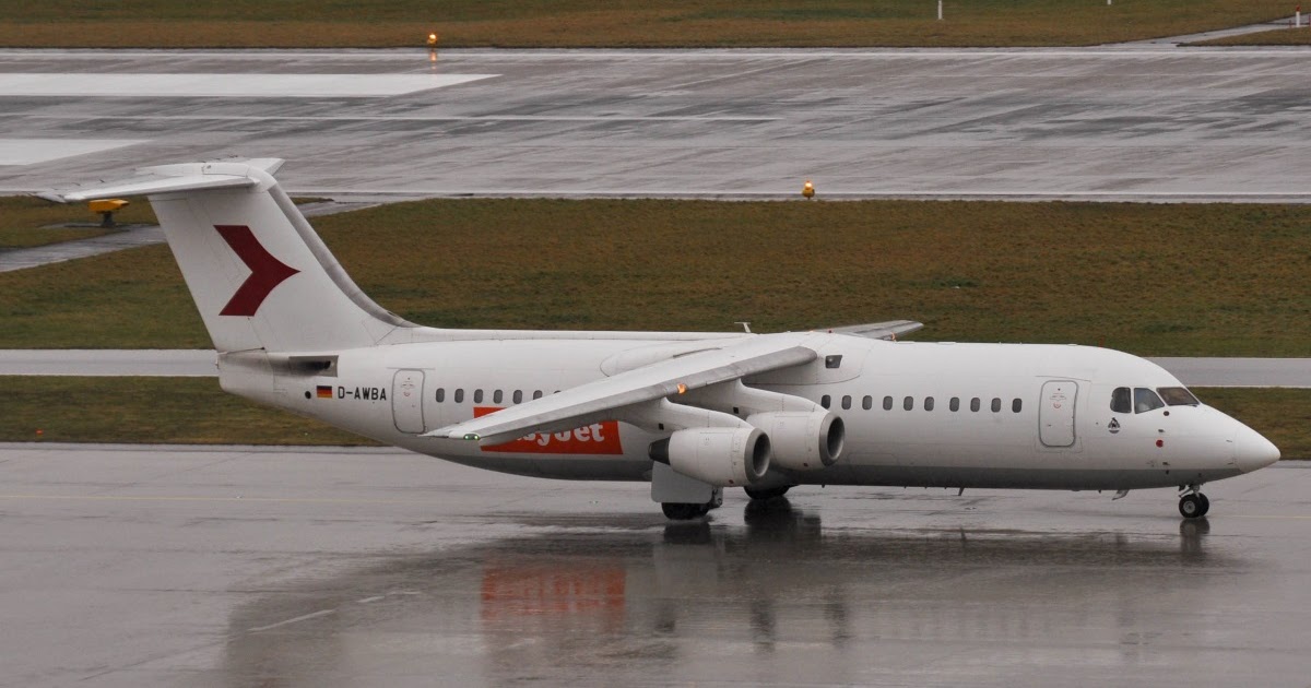 Flypictures: D-AWBA / Avro RJ100 / easyjet / Zeitfracht C/s + easyJet ...