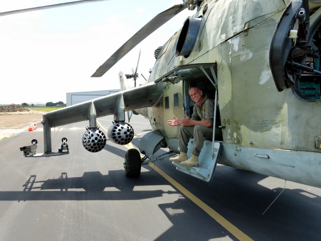 Cold War Air Museum: MI-24 Attending "Thunder Over Cedar Creek"