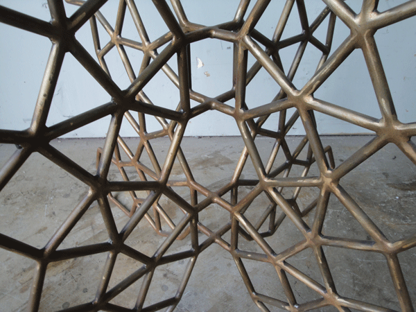 LET'S STAY: Cool Metal Wire Furniture Design