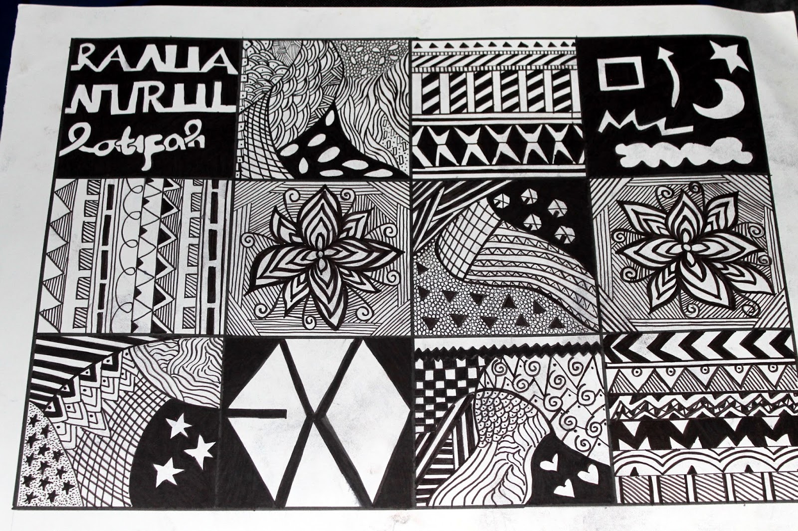 Gambar Doodle Art Garis Doodle46
