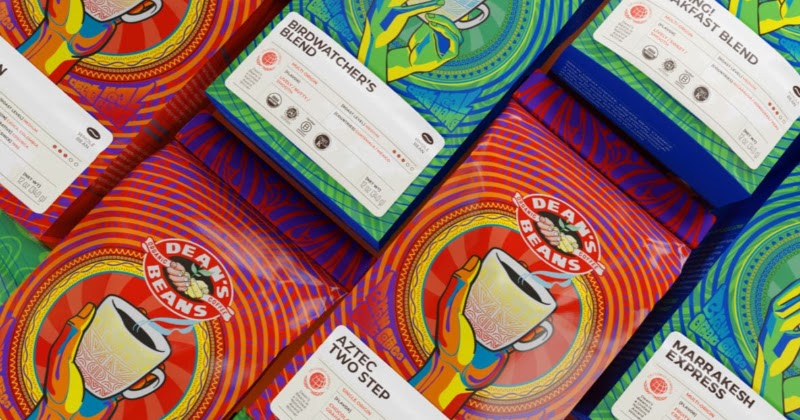 Dean’s Beans Coffee on Packaging of the World - Creative Package Design ...