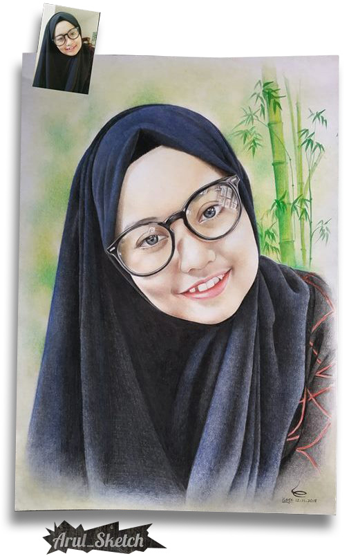 Melukis Menggunakan Pensil Warna Seri 1 ~ Roni Art