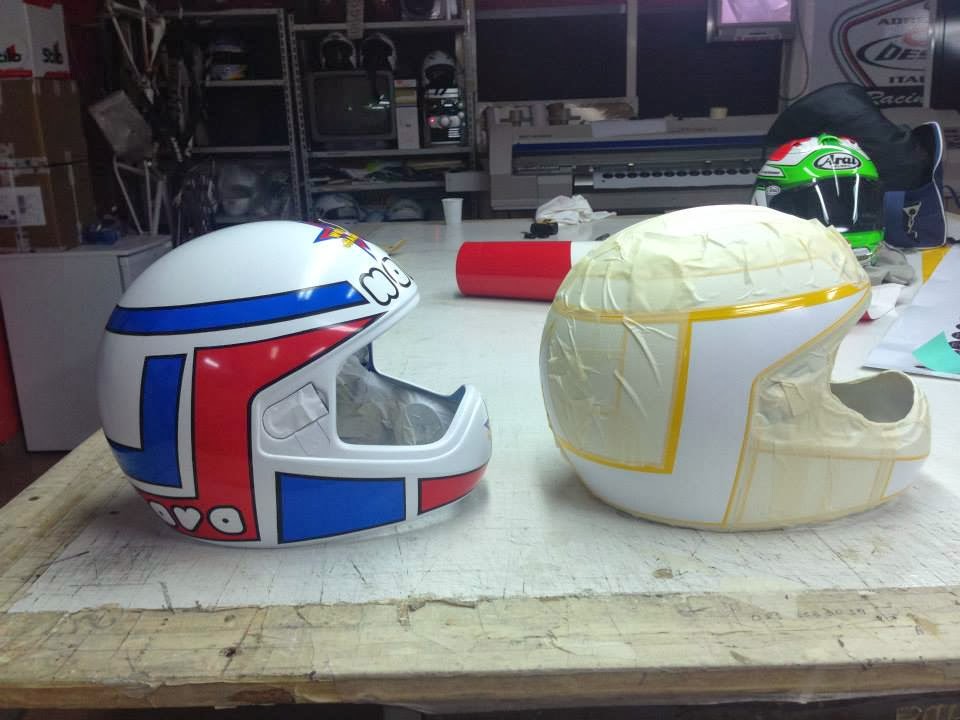 Racing Helmets Garage: Nava Replica Marco Lucchinelli by CF Design ...