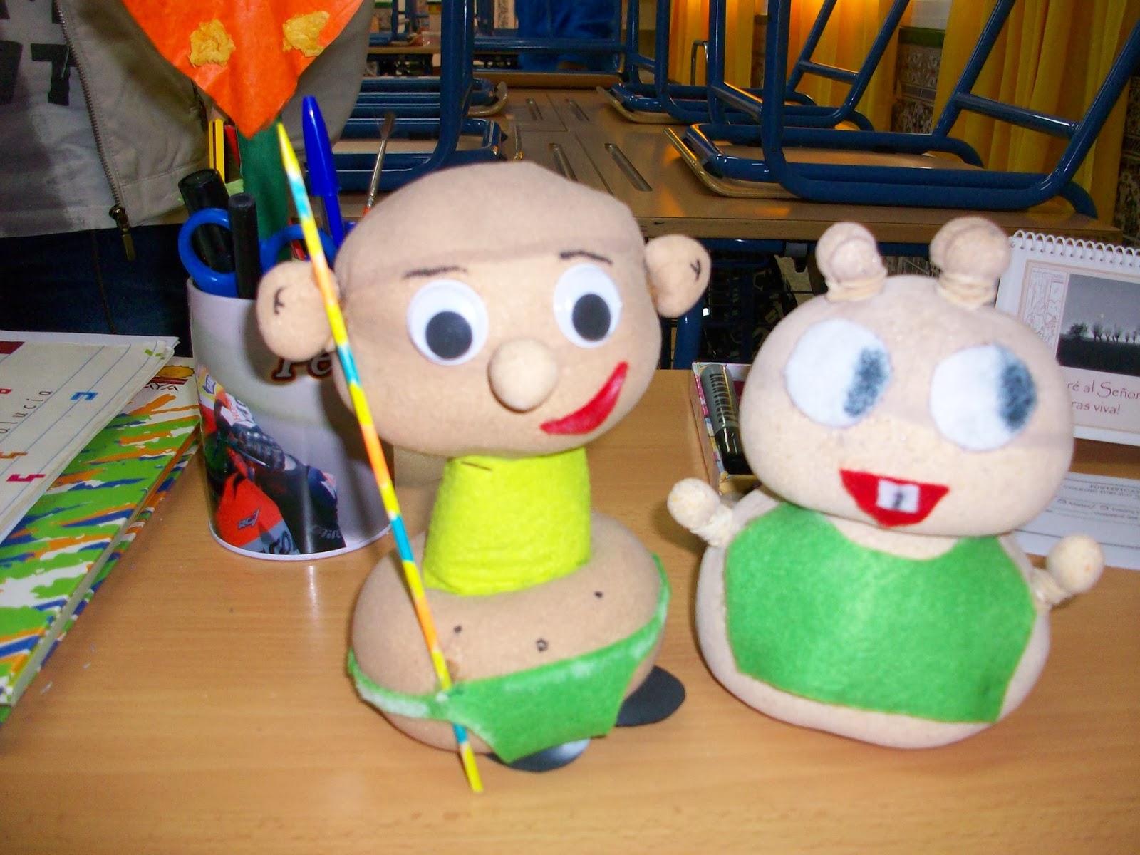 El club de quinto A: Inventando historias: Pepo y Pipa