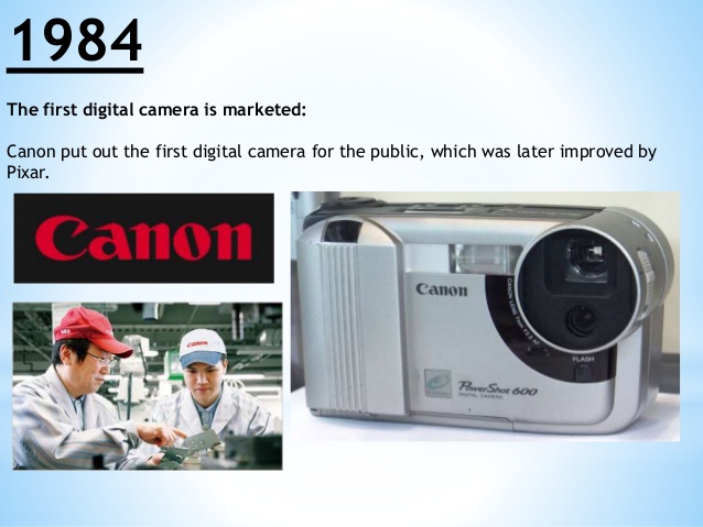 A brief history of Canon in the midst of fierce competition in the ...
