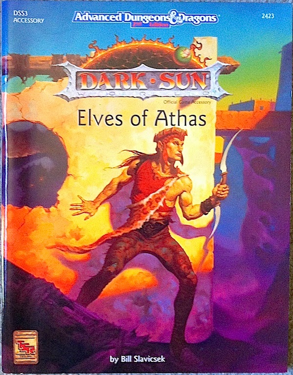 Warpstone Flux: Dark Sun Reviews: Elves of Athas
