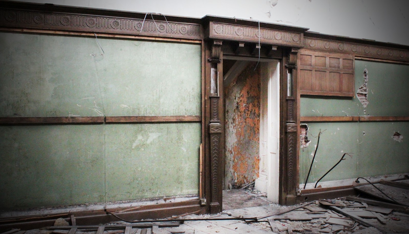 Interactive Arts: Bramham House, Children's Home, Leeds. Derelict Places.