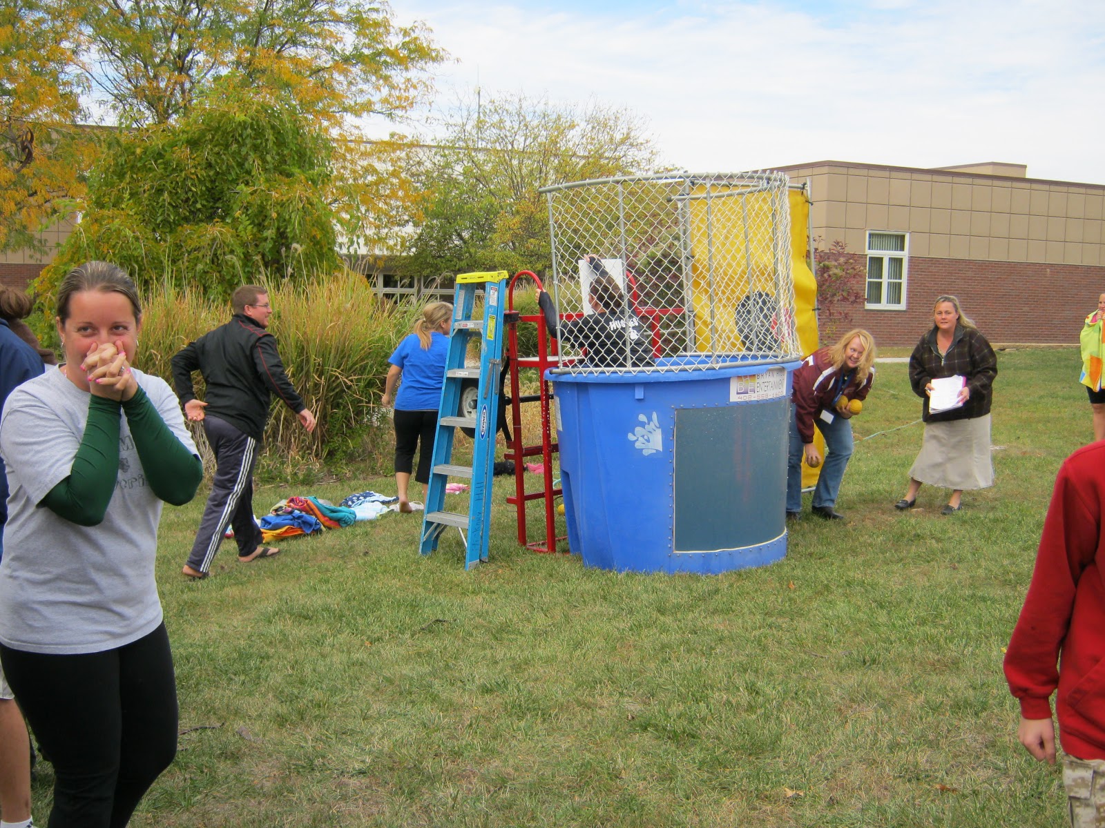 Sliding into 2nd Grade with Mrs. Heath and Team: The Dunk Tank!!!