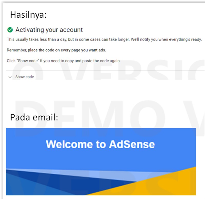 Mendaftar Ke Google AdSense - Niguru Indonesia