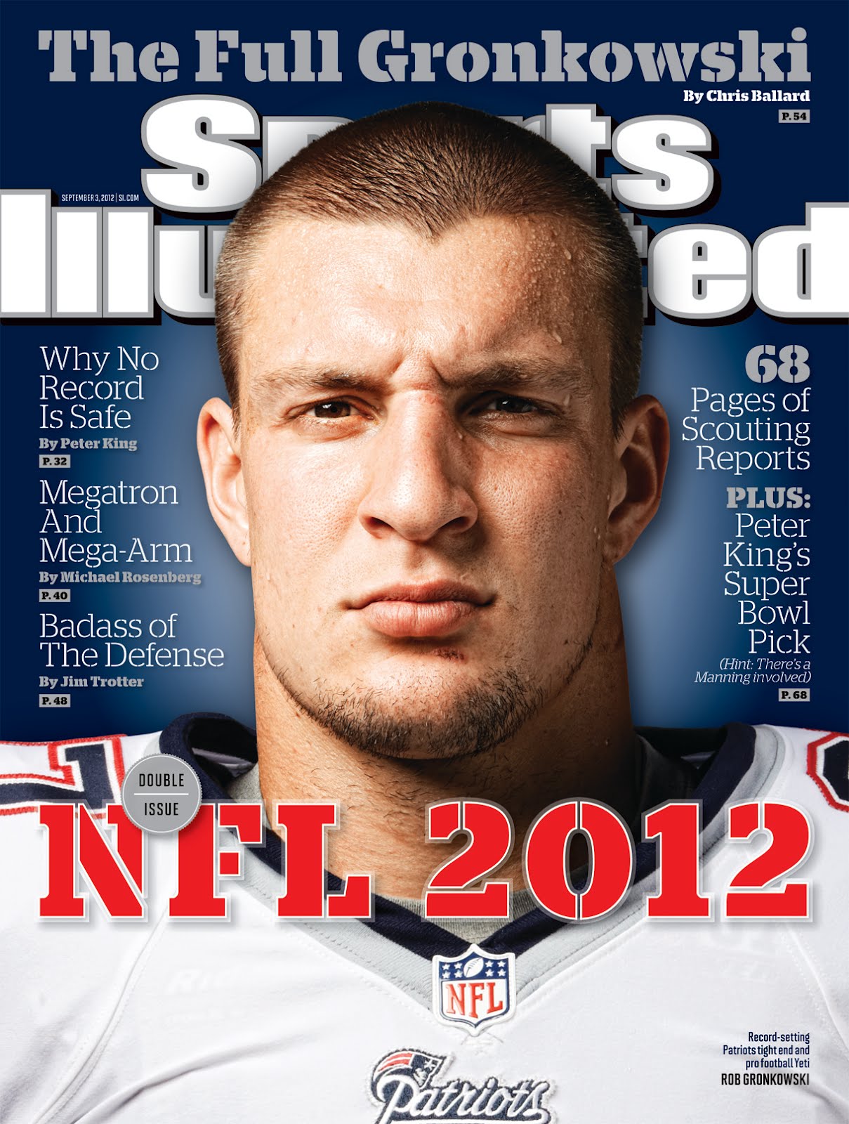 Is Rob Gronkowski cursed? Gronk dons cover of Sports Illustrated