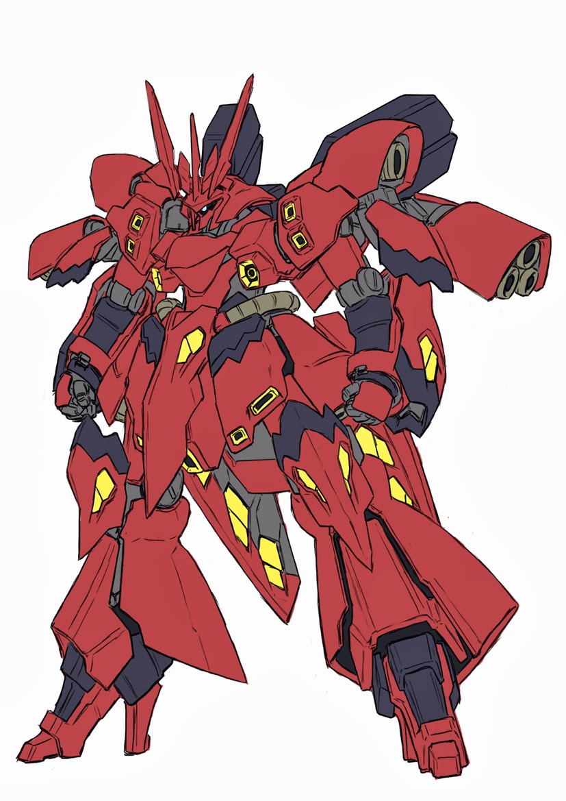 Dosusazabi / Miss Sazabi Custom Fan Art