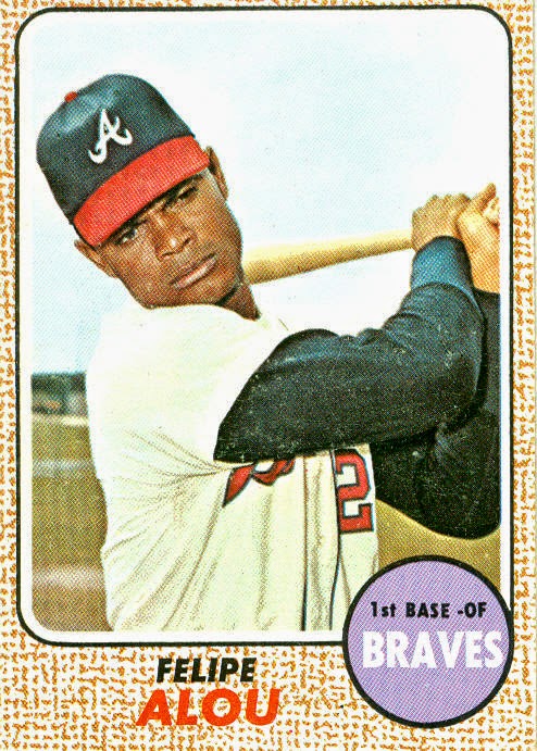 1968 Topps Baseball: Felipe Alou (#55)