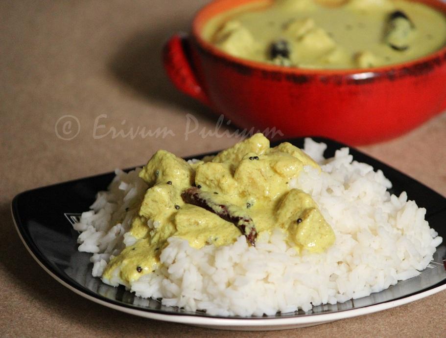 Erivum Puliyum: Kalan | Kaya Kaalan | Raw Plantain Curry (Kerala Style)