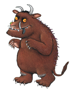 Fly me to the broom: The Gruffalo