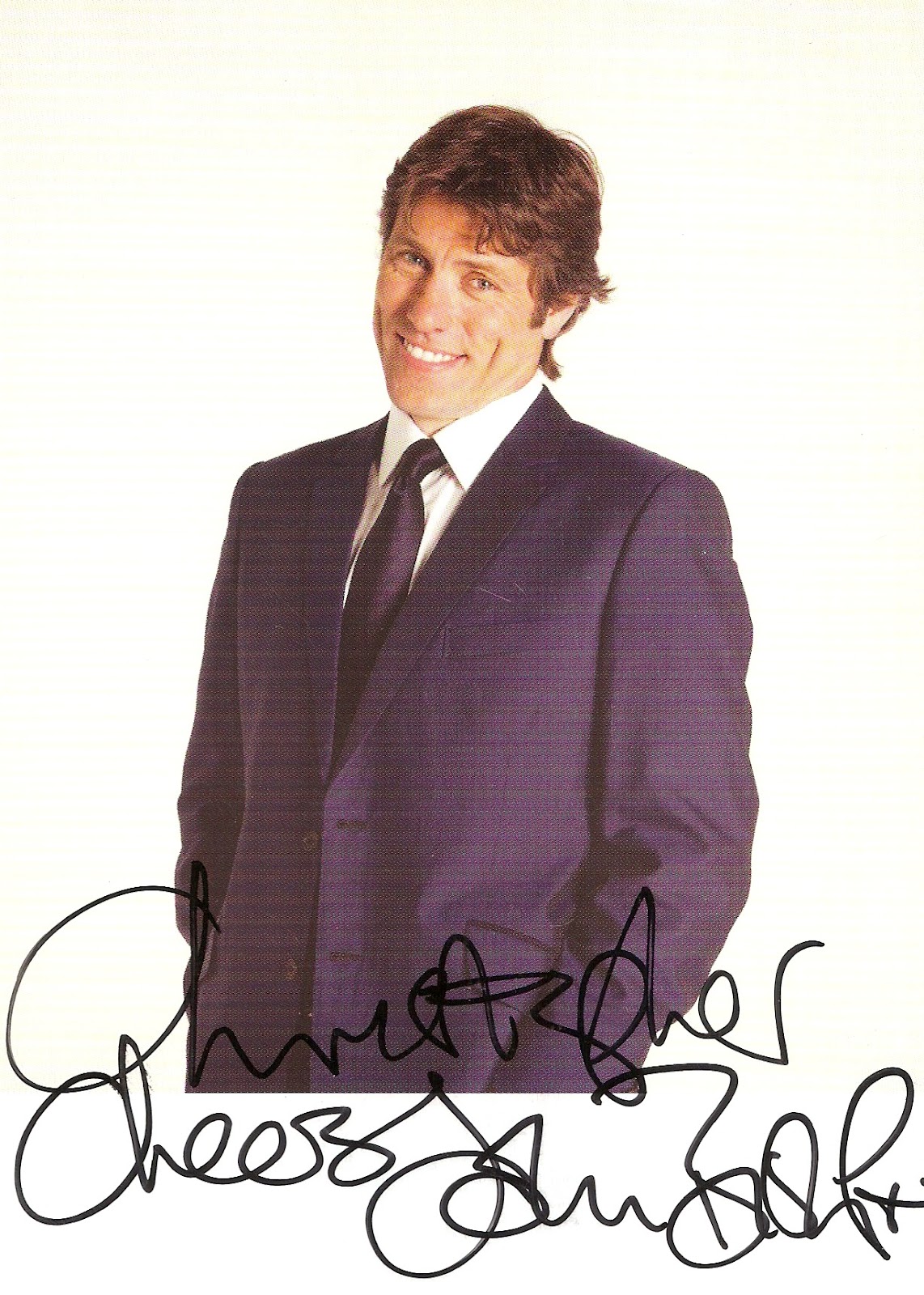 Chris Autographs: John Bishop