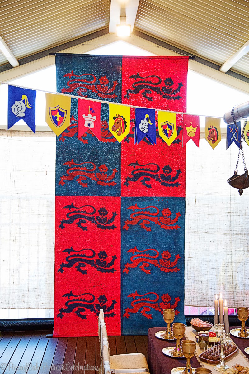 Piece of Cake: Ethan's 7th Birthday - Knight Theme