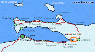 Guacarapo: el vértice de una península.