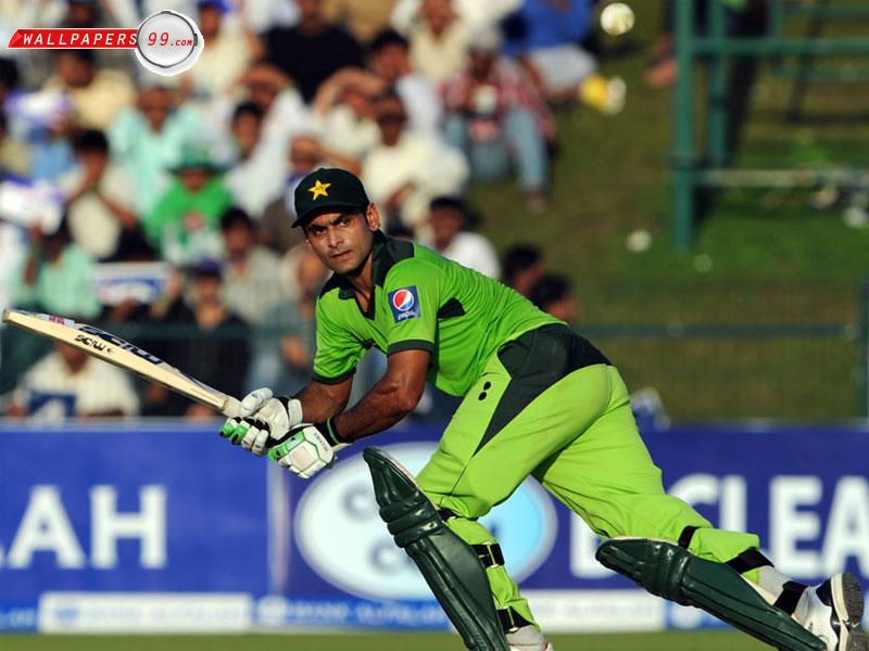 The Cricket Games: Mohammad Hafeez Latest Free Wallpapers and HQ Photos