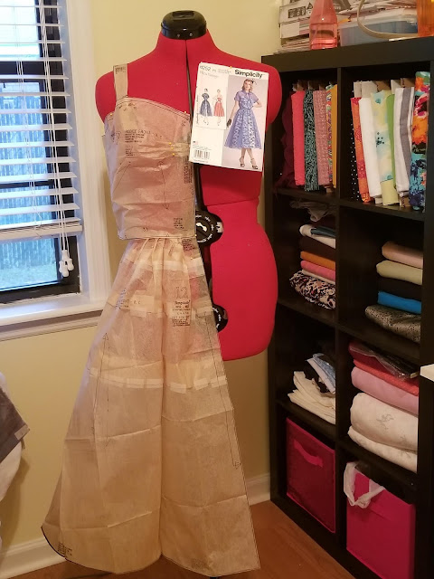 Royal Wedding Simplicity 8252 Completed