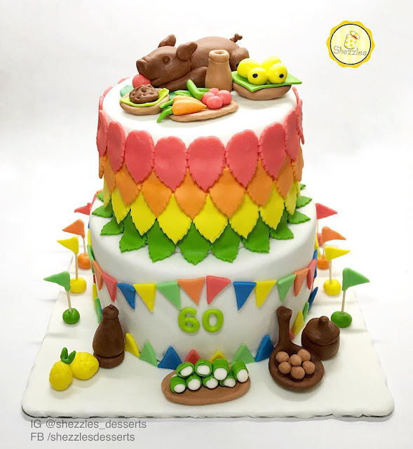 SHEZZLES | Cakes and Pastries: Barrio Fiesta Theme Cake and Cupcakes