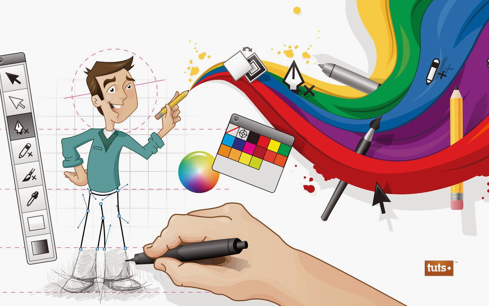 6 Tujuan Desain Grafis, apa saja? – Apock Design