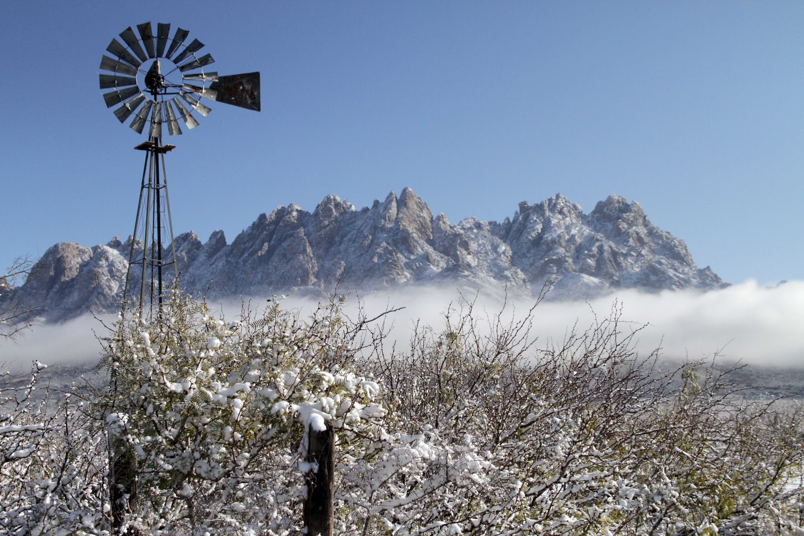 Views from Soledad Canyon: Snow Country