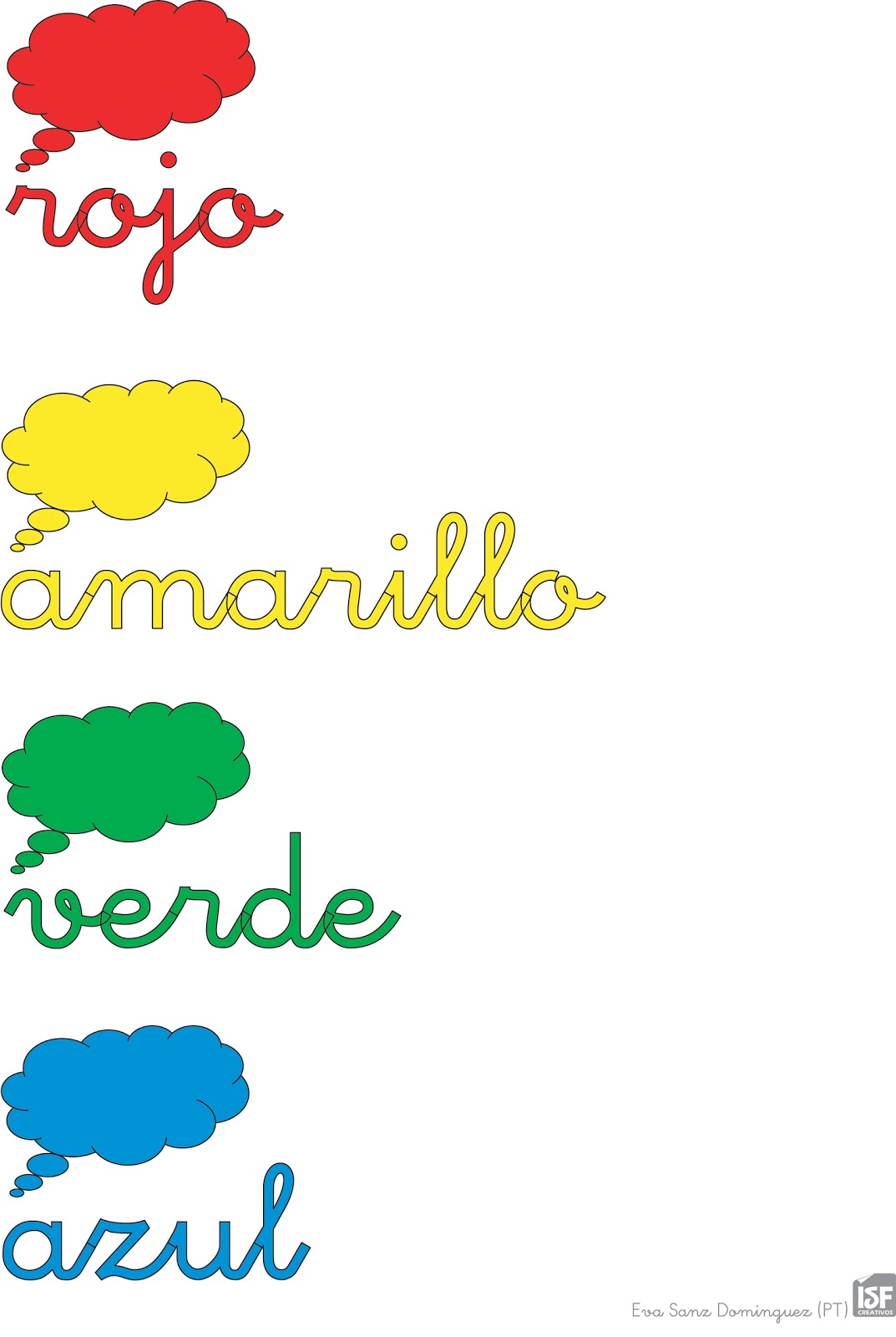 Recursos para PT: Colores