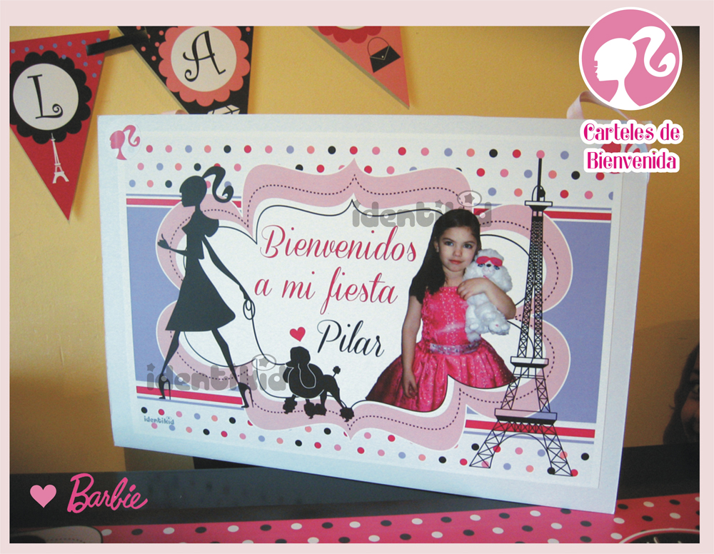 IDENTIKID diseño grafico para eventos: BARBIE -Cumple Completo ...
