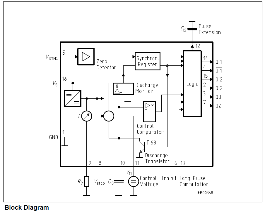 TCA 785 - Phase Control IC