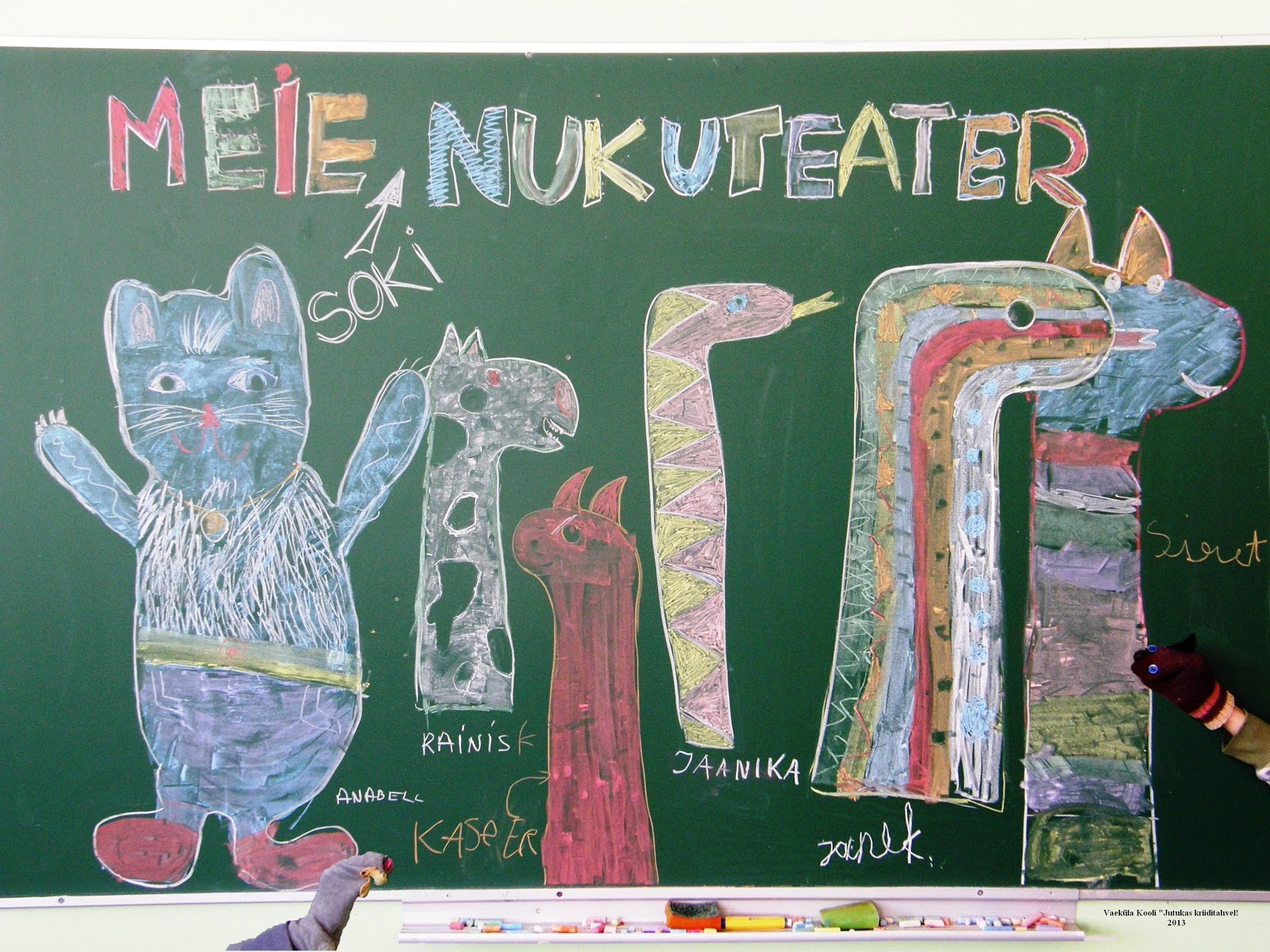 VALGELE VALGEGA EHK VÄRVILISELT: JUTUKAD KOOLITAHVLID TONDI PÕHIKOOLIS!