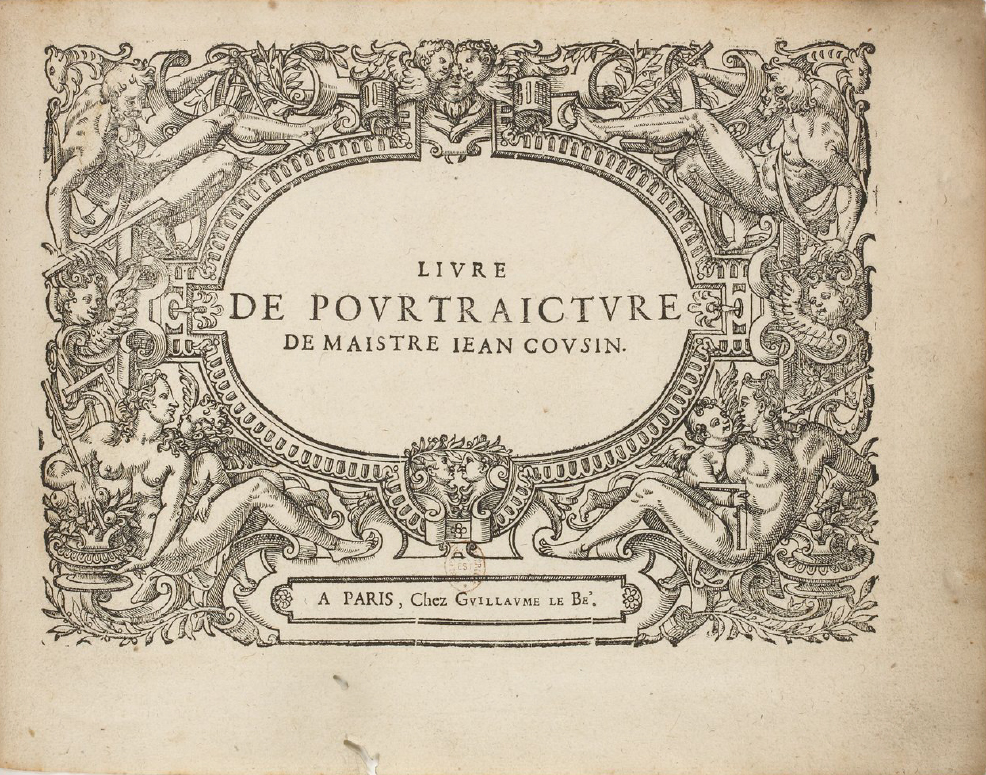Research of Artistic Anatomy: Jean Cousin “LIVRE DE POVRATRAICTVRE” (1595)