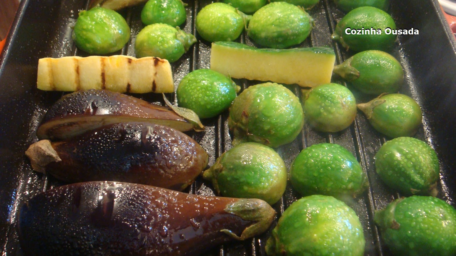 Cozinha Ousada: Legumes Grelhados
