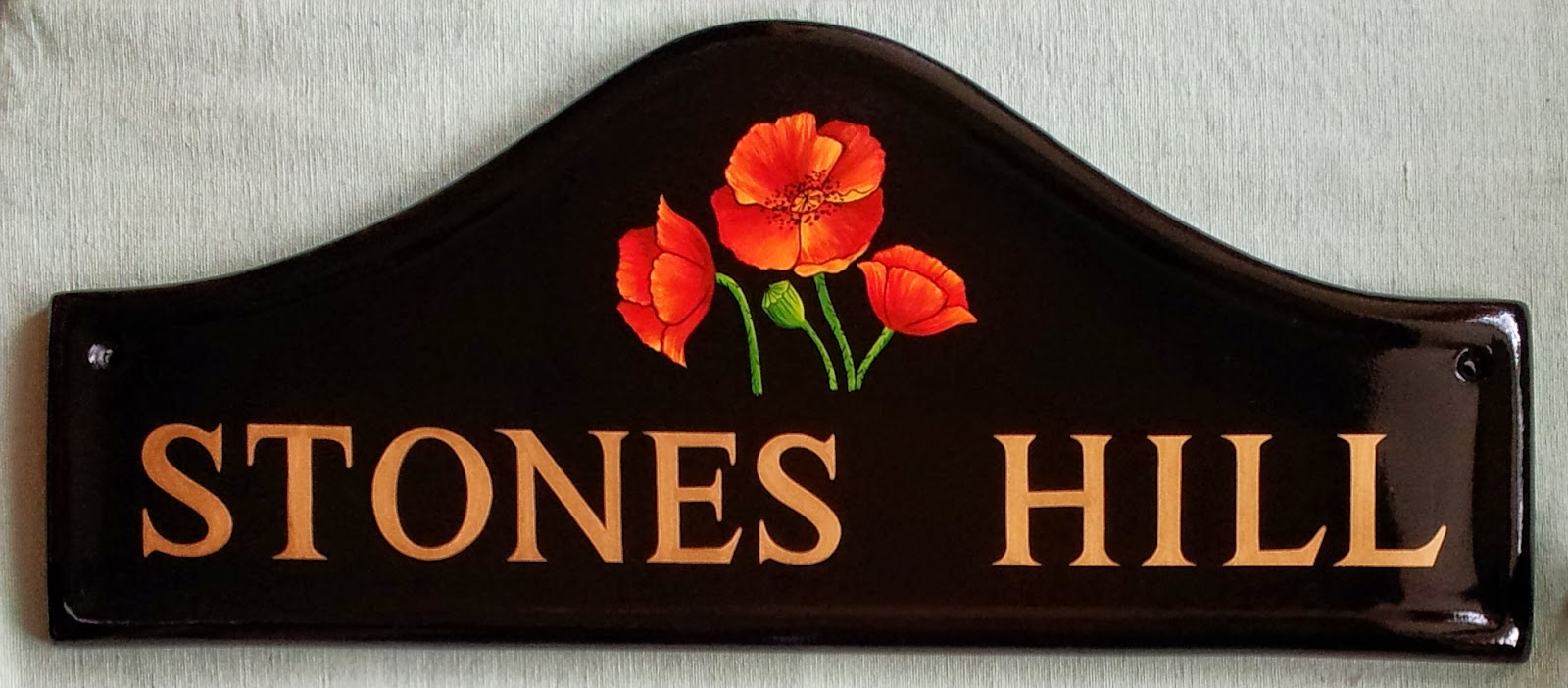 Hand Painted House Signs by Ceramic Art: House Signs, House Plaques and ...